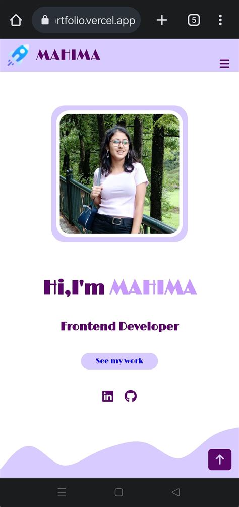 Mahima Pandey On Linkedin Frontenddeveloper Webdevelopment