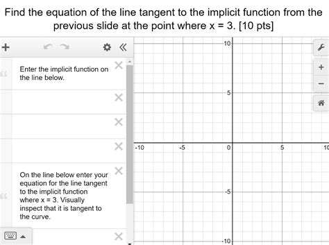 Solved Implicit Differentiation Consider The Implicit Curve