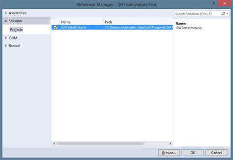 Visual Studio Test Framework for Managed Code Testes Unitários C Desenvolvimento Código