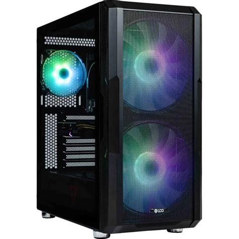 Настолен компютър Lco Ryzen R5 3600 16gb 1tb Ssd Rtx3050 W11h черен Emag Bg