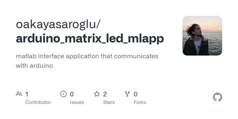 GitHub Oakayasaroglu Arduino Matrix Led Mlapp Matlab Interface Application That Communicates