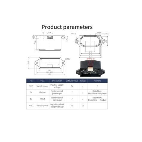 YDLIDAR SDM15 Outdoor 15M Single Point Ranging Laser Sensor Buy Online At Low Price In India
