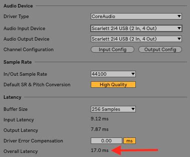 How To Reduce Latency Ableton