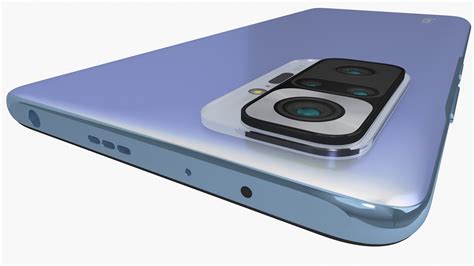 D Xiaomi Redmi Note Pro Blue Turbosquid