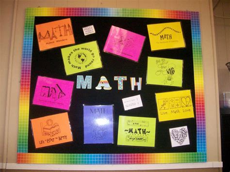 11 Creative Math Bulletin Board Ideas