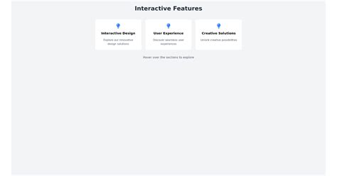 Illuminated Feature Free React Tailwind Component