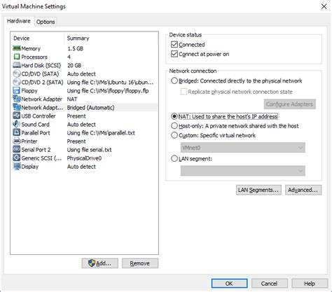 Setting Up Nat Networking Vmware Workstation Player