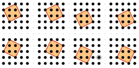 The Number Of Lattice Squares