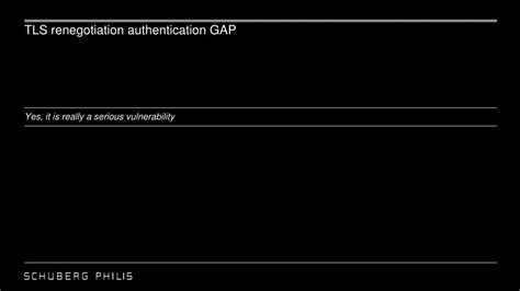 PPT TLS Renegotiation Authentication GAP PowerPoint Presentation Free Download ID 1621550