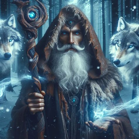 Wolf Wizard A Mystical Journey Through Magic Ai Art Generator Easy Peasy Ai