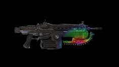 Gears Of War 3 Weapon Skins Rainbow Ign