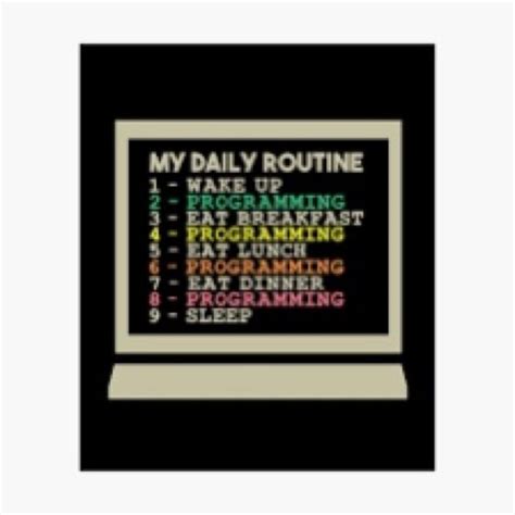 Hosseinpoor Academy On Linkedin Routine Daily Of Programmers