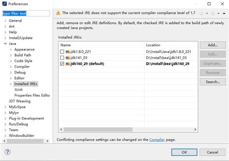 Java Myeclipse：the Type Javalangcharsequence Cannot Be Resolved It