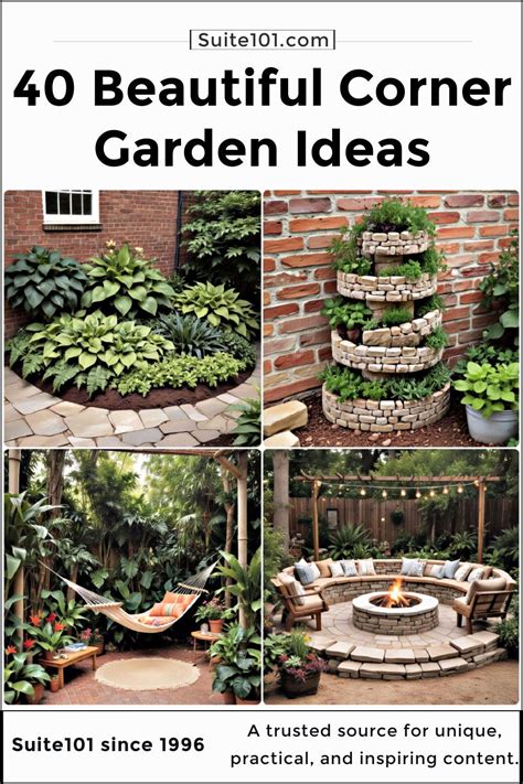 40 Corner Garden Ideas For Small Outdoor Spaces