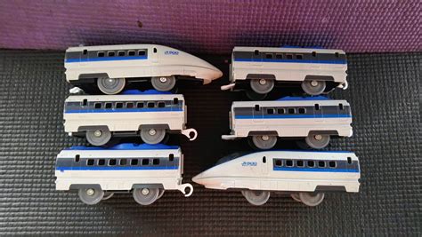 Tomy Plarail Shinkansen Jr500 มีไฟหน้า รถไฟญี่ปุ่น 9to5 Thaipick