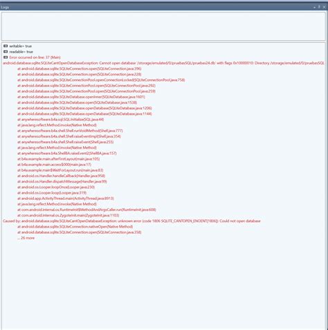 Problems With SQL External Storage And Android 14 B4X Programming Forum