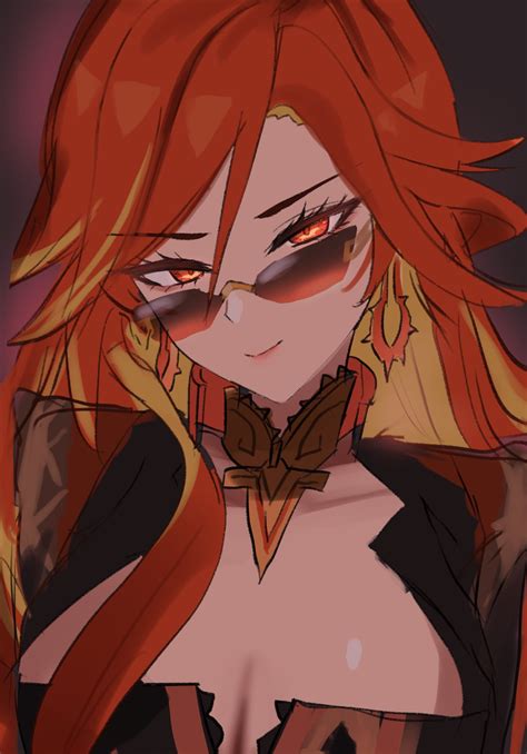 Mavuika Genshin Impact Drawn By Metoranran Danbooru