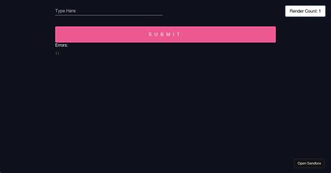 React Hook Form Controller Codesandbox