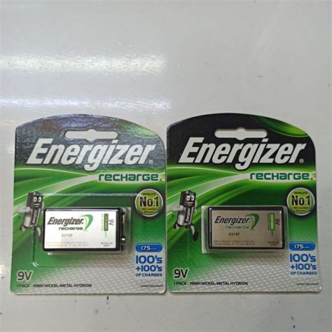 Jual BATERE BATERAI BATTERY ENERGIZER RECHARGEABLE 9V 175 MAh BATERE CHARGE Shopee Indonesia