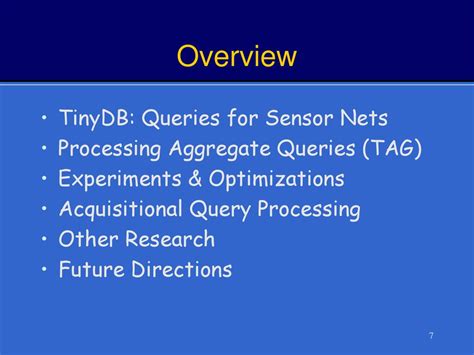 querying sensor networks ppt download