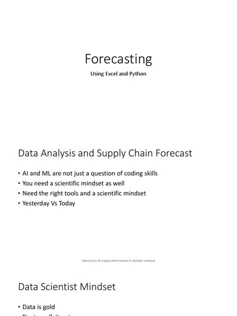 Excel And Forecasting Lab Pdf Root Mean Square Deviation Forecasting