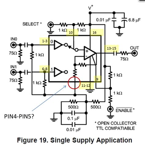 Lmh6572 Question Of Pin Connection Switches And Multiplexers Forum Switches And Multiplexers