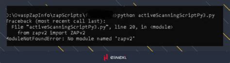 Owasp Zap Api Python Script For Web App Security Elinext