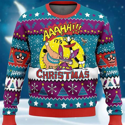Real Monsters Ugly Christmas Sweater Nouvette