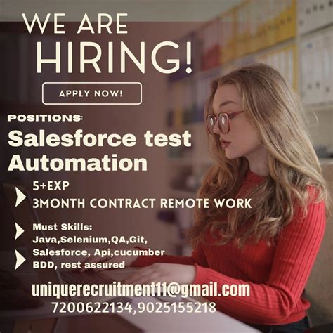 Vishweshwaran B On Linkedin Salesforce Automationtesting Remotejob