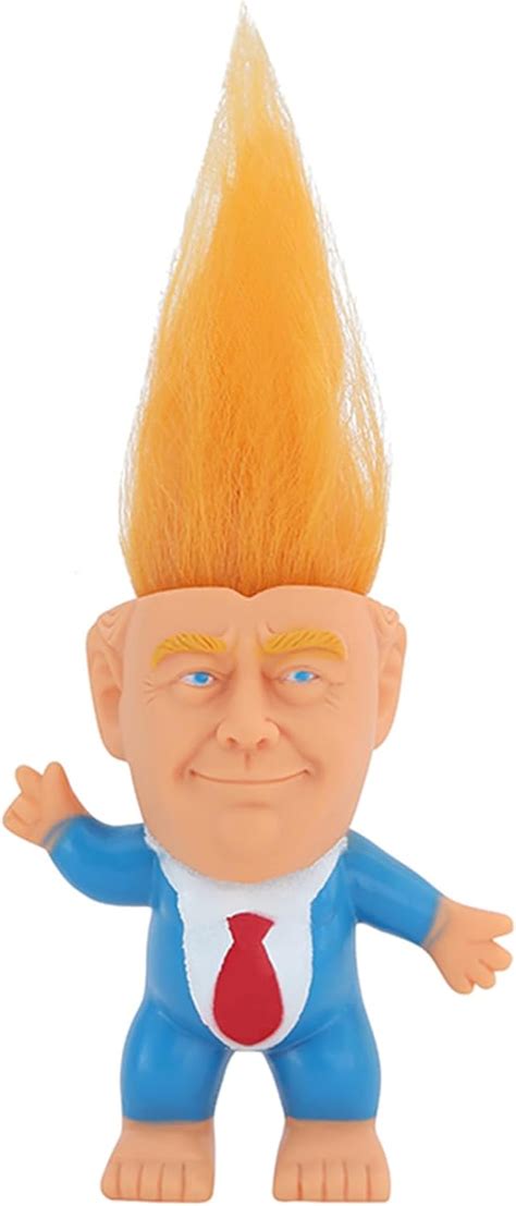 Donald Trump Toys Cute Rubber Troll Doll Toy Trump 2025