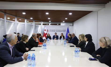 სსიპ გარემოს დაცვისა და სოფლის მეურნეობის მინისტრმა დავით სონღულაშვილმა სსიპ გარემოს ეროვნულ