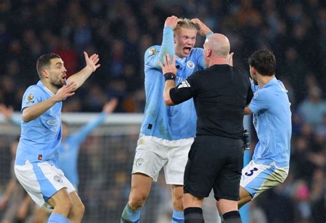 Erling Haaland Reacts To Hilarious Meme Of Furious Row With Referee
