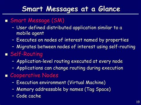 Ppt Spatial Programming Using Smart Messages Design And