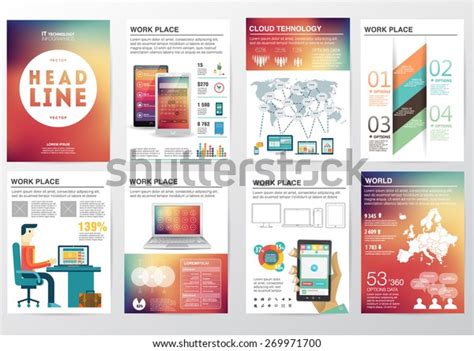 Big Set Infographics Elements Modern Flat Stock Vector Royalty Free Shutterstock
