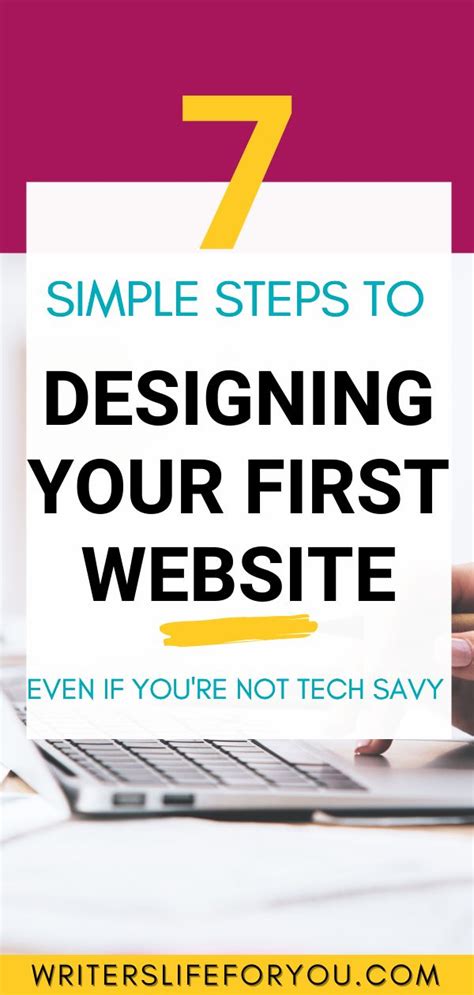 7 simple steps to building your first website even if you re not tech