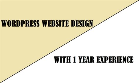 Build Wordpress Website Design With Attractive Layouts By Nithyashreep