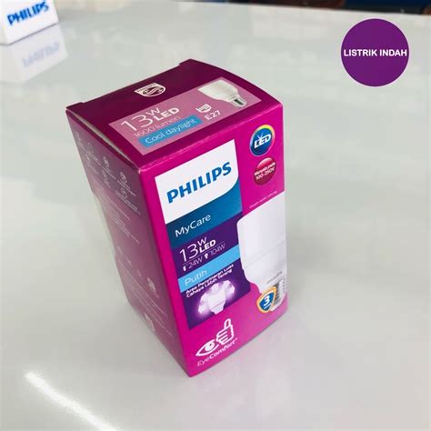 Jual Lampu Philips W Mycare Led Bright E Cool Daylight K Putih Indonesia Shopee Indonesia