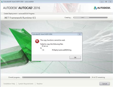 AutoCAD Error The Copy Functions Cannot Be Used IMAGINiT
