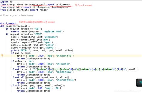 Django使用ajax报错：forbidden Csrf Token Missing Or Incorrect Userregistercode 200 Msg