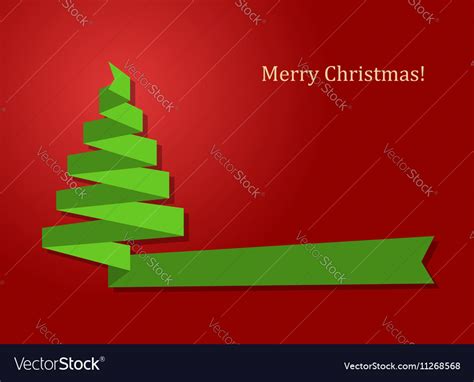 Xmas Tree Royalty Free Vector Image Vectorstock