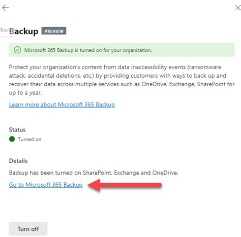 Set Up Microsoft 365 Backup Ciaops
