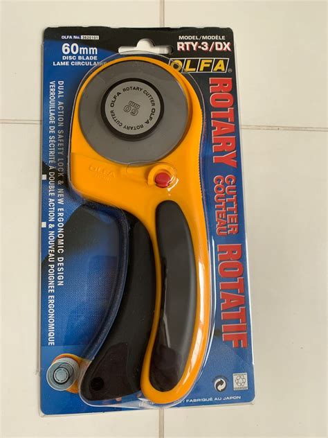 Olfa Rotary Cutter 60mm Hobbies And Toys Stationery And Craft Craft