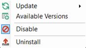 Disabling And Uninstalling Modules