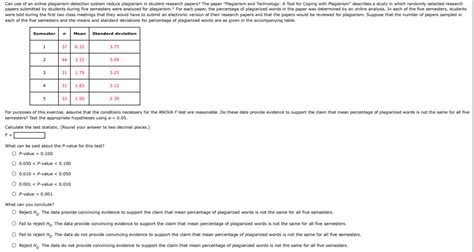 Solved Can Use Of An Online Plagiarism Detection System