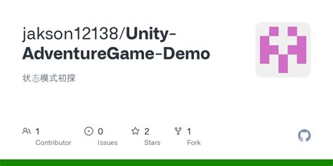 Github Jakson Unity Adventuregame Demo