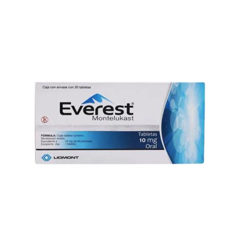 Everest 10 Mg Oral Con 30 Tabletas Farmacias Fleming