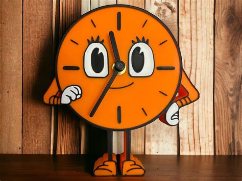 Miss Minutes Loki Clock Marvel Inspired Wall And Desk Clock Tva Time
