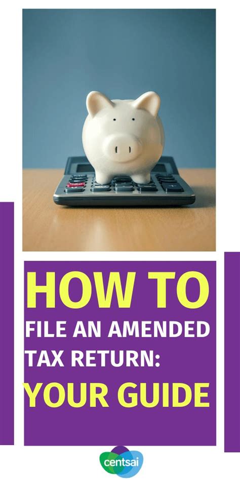 How To File An Amended Tax Return