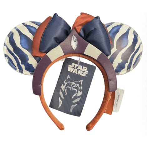 New Star Wars Galaxy S Edge Ahsoka Tano I Am No Jedi Mouse Ears Headband Available Now The