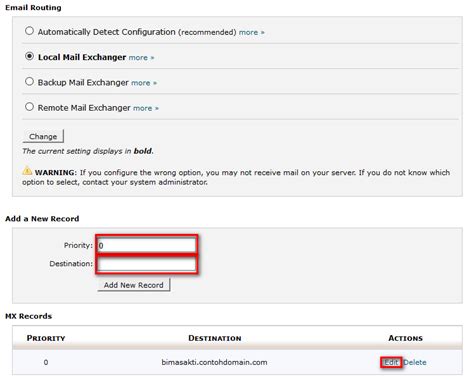 Cara Setting MX Record Melalui CPanel IDCloudHost